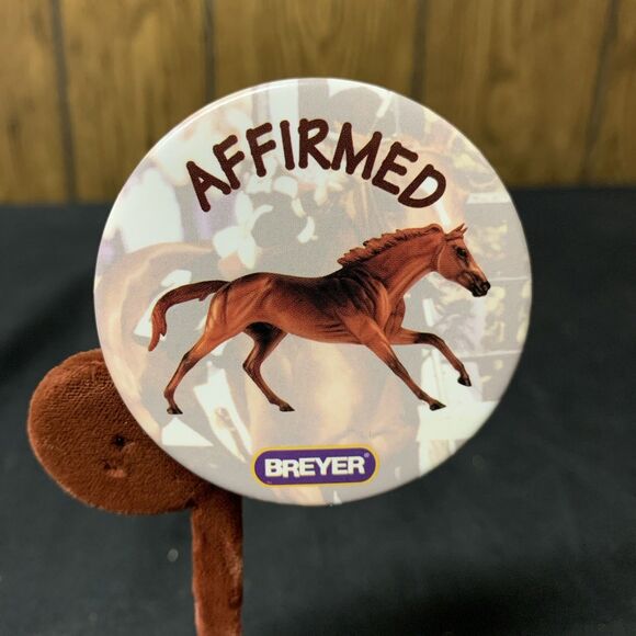 Breyer | Accessories | Breyer Horse Souvenir Lapel Button Pin Affirmed ...